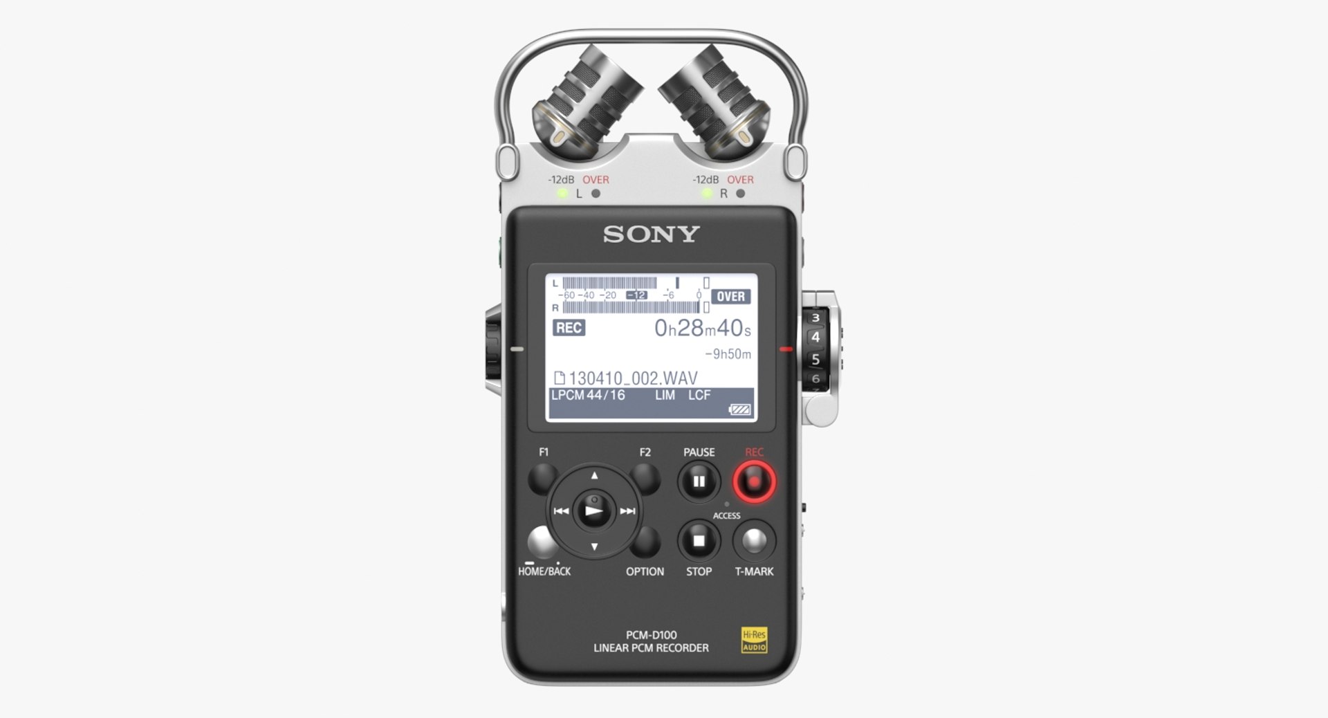 3D Sony Pcm D-100 Recorder Model - TurboSquid 1392803