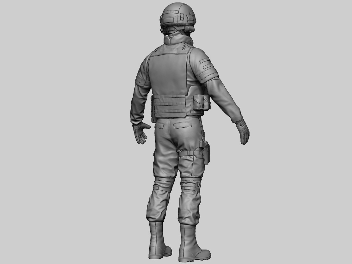 3D russian soldier model - TurboSquid 1256825
