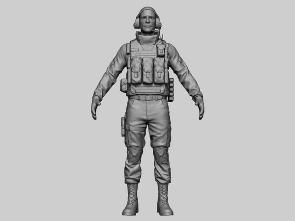 3D russian soldier model - TurboSquid 1256825