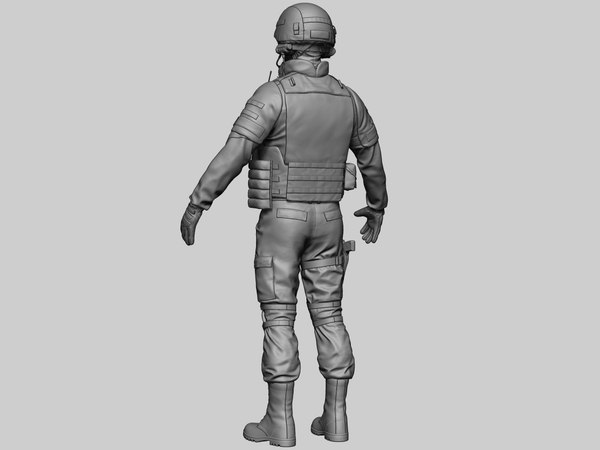 3D russian soldier model - TurboSquid 1256825