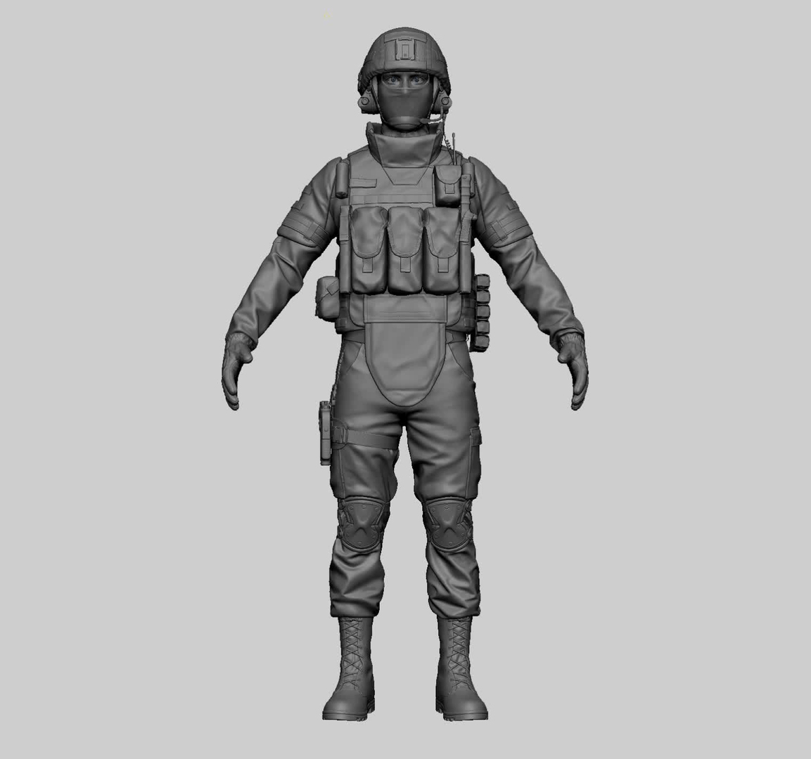 3D Russian Soldier Model - TurboSquid 1256825
