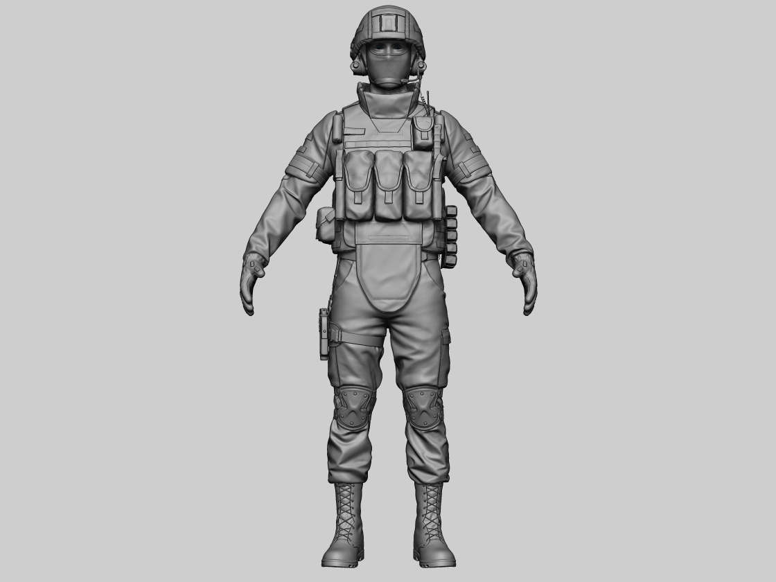 3D russian soldier model - TurboSquid 1256825