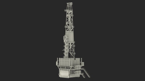 3D Drilling Rig - TurboSquid 1781115