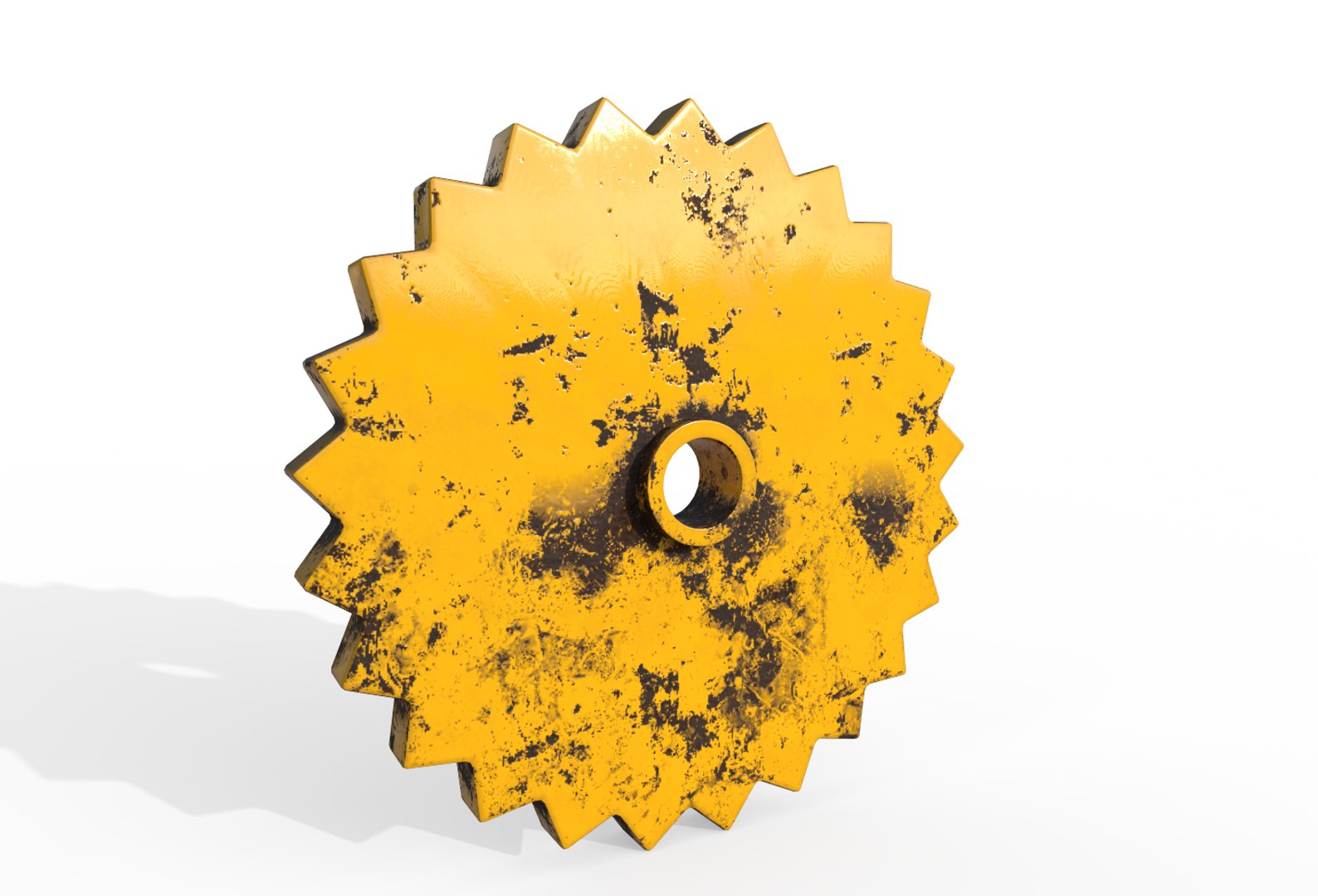 25 tooth gear 3D model - TurboSquid 1524311