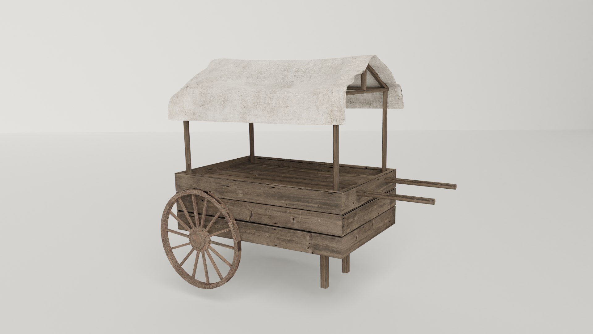Medieval Marketplace 3D Model - TurboSquid 1715355