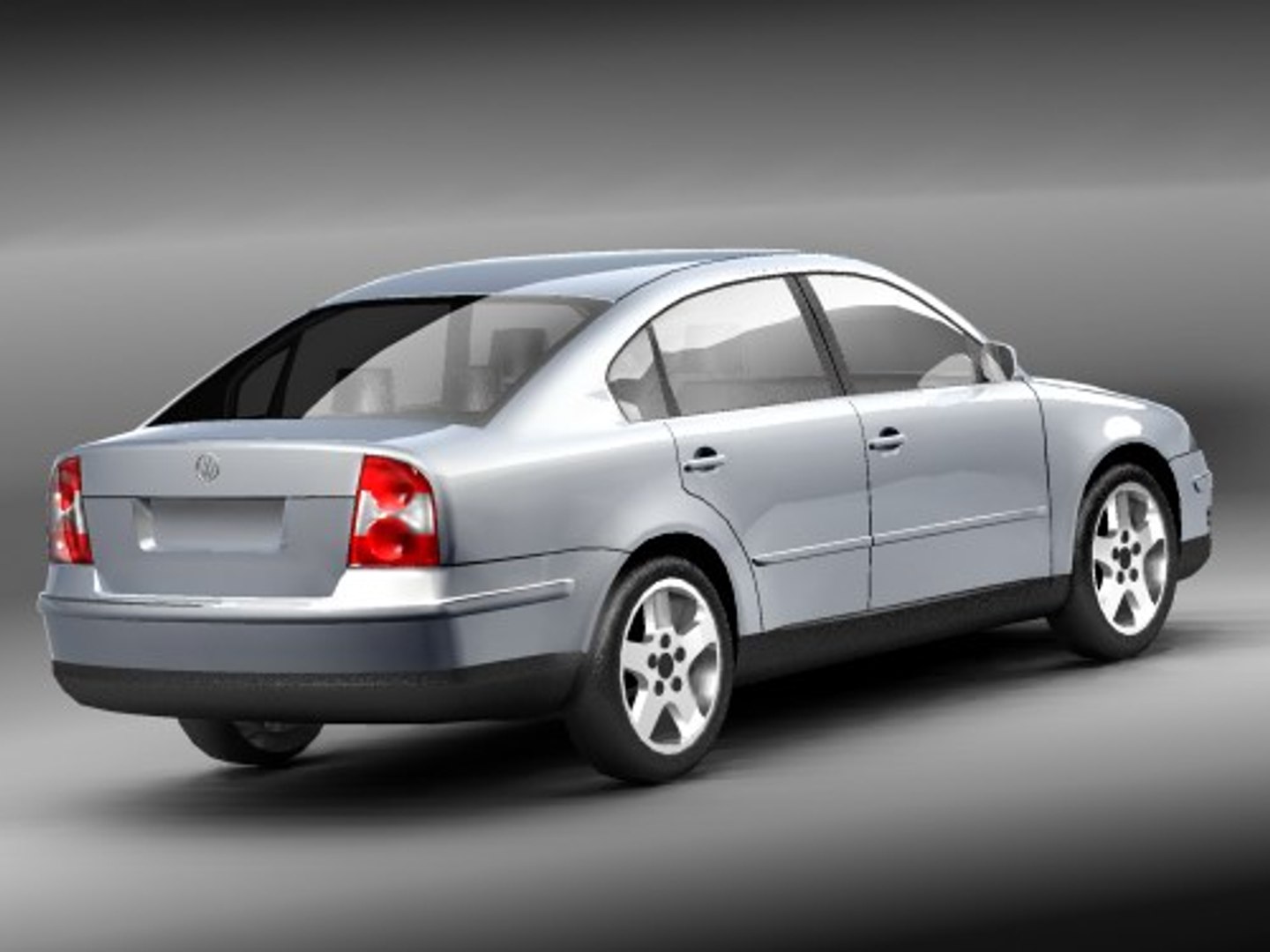 Passat Volkswagen Sedan 3d Model