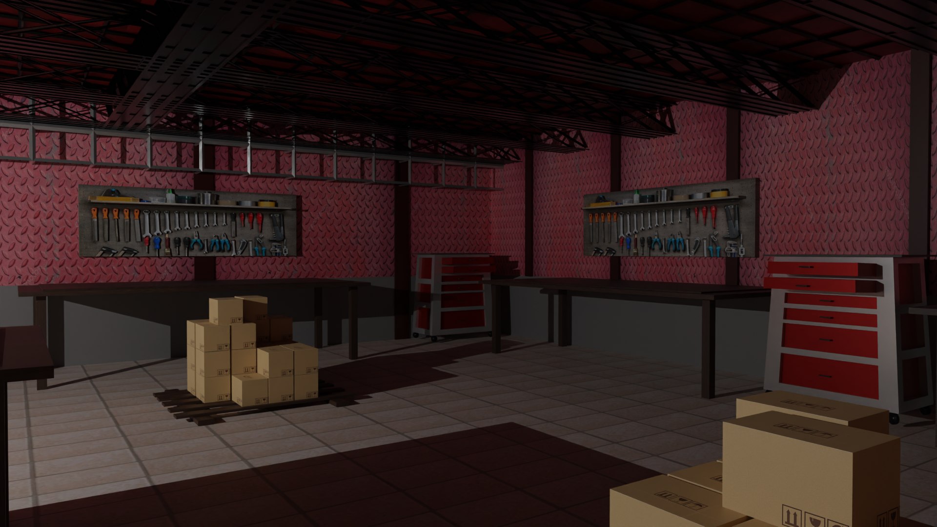 Workshop 3D Model - TurboSquid 2161047