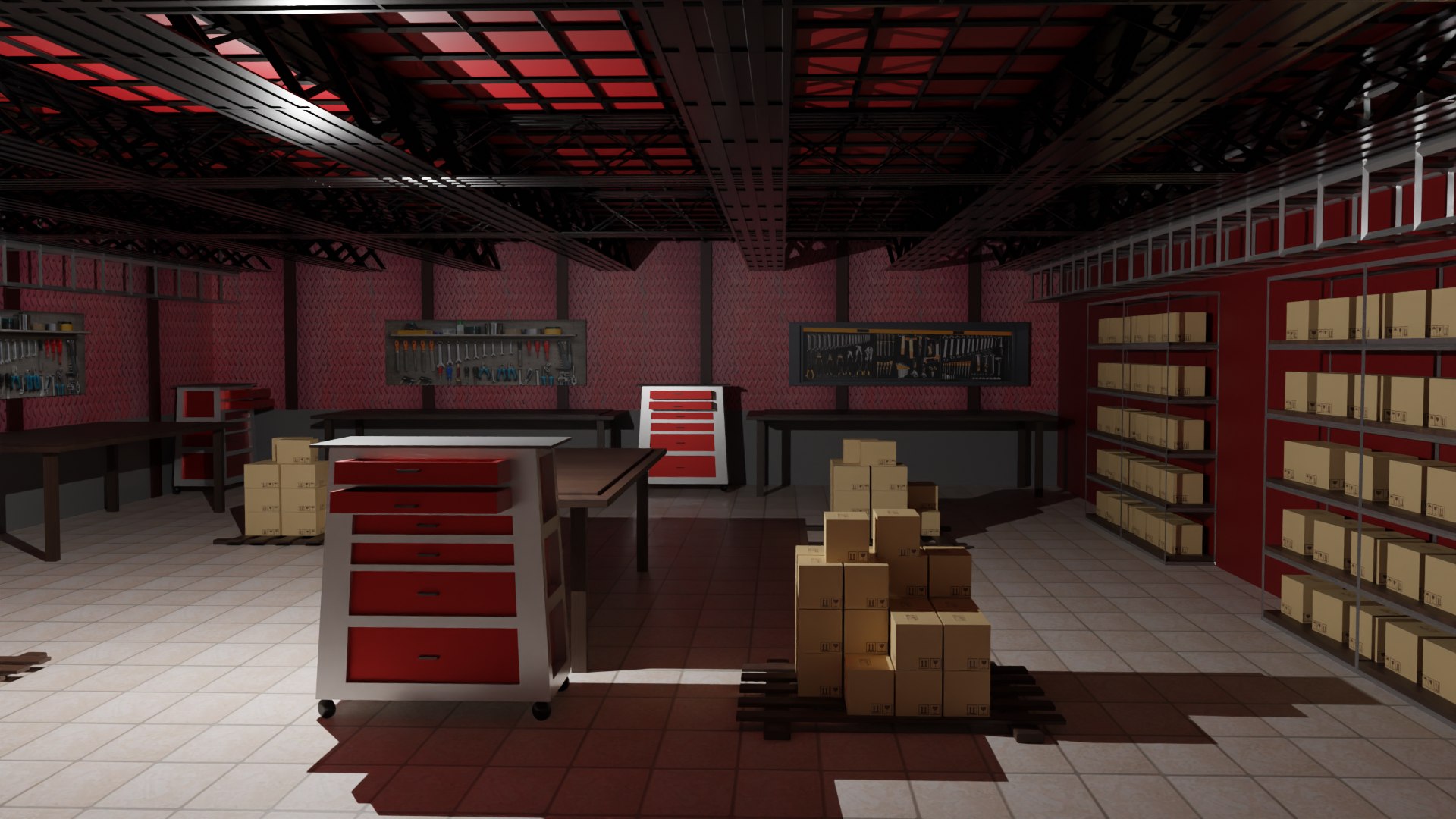 Workshop 3D Model - TurboSquid 2161047