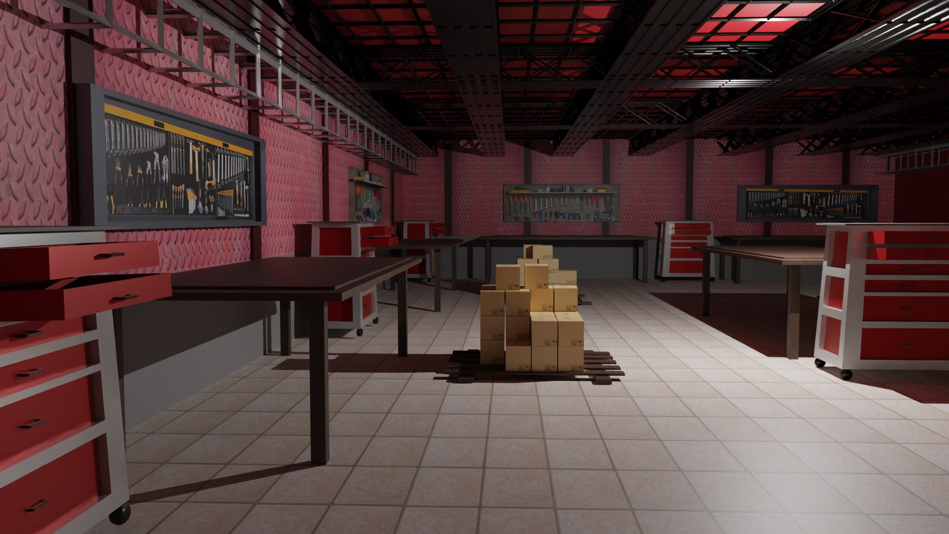 Workshop 3D Model - TurboSquid 2161047