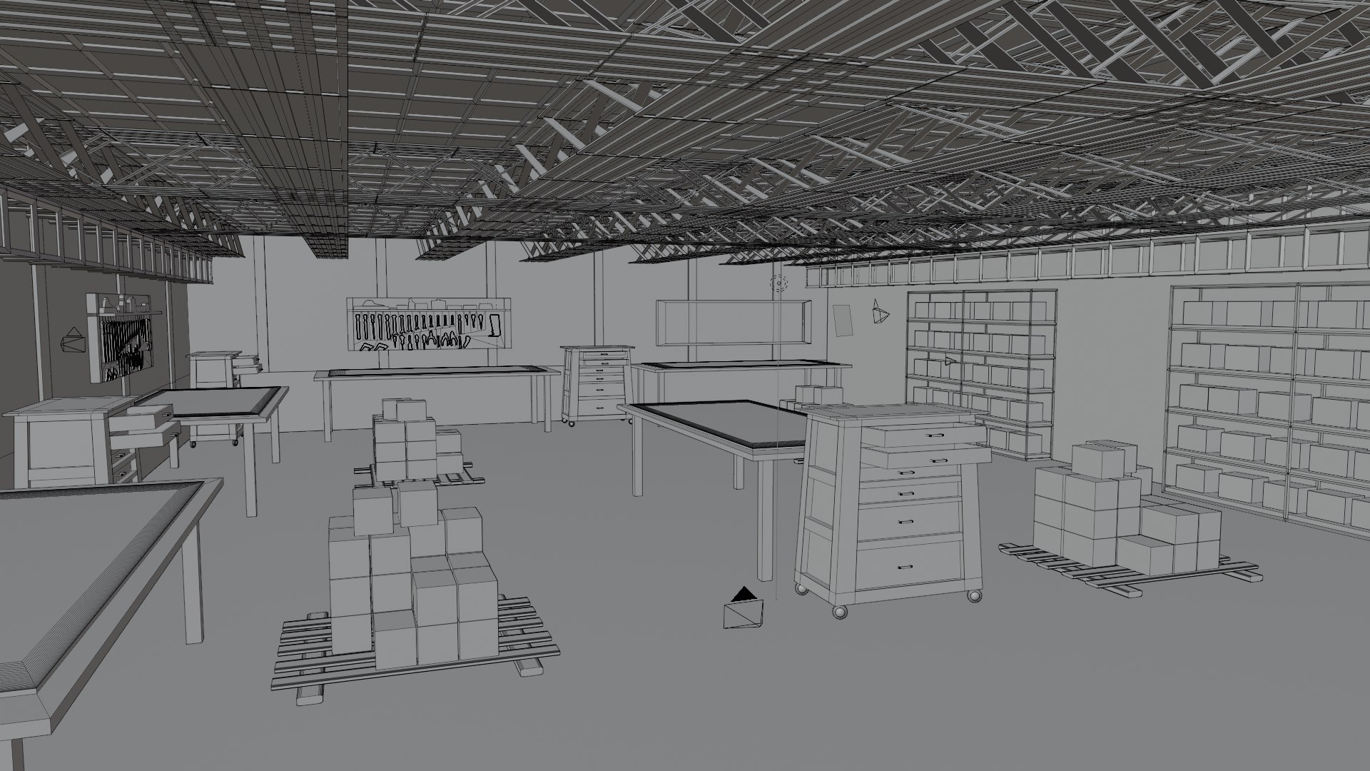 Workshop 3D Model - TurboSquid 2161047