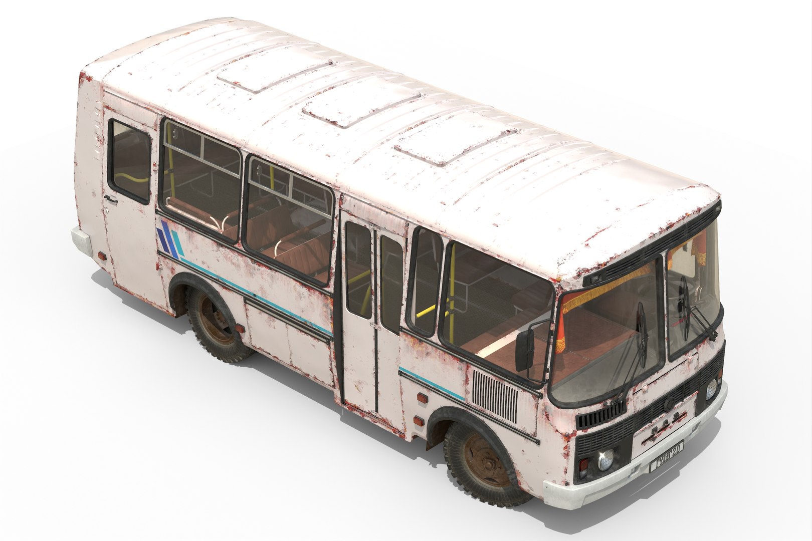 PAZ-3205 Model - TurboSquid 2240080