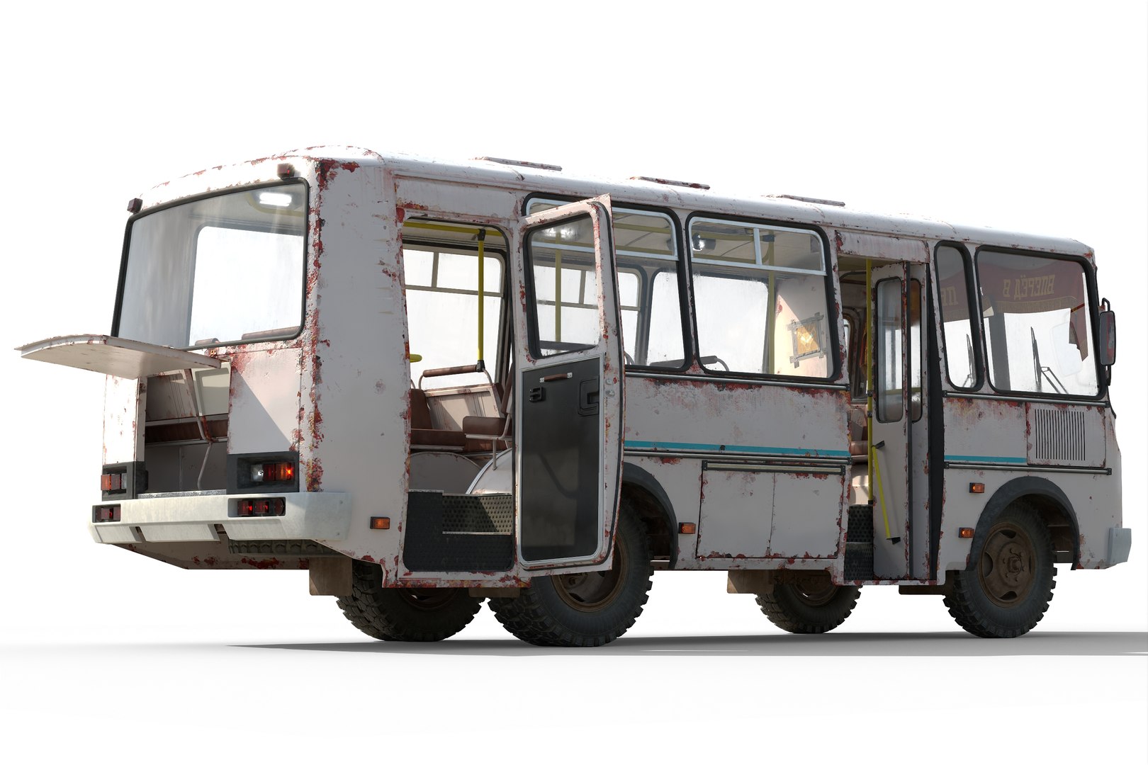 PAZ-3205 Model - TurboSquid 2240080