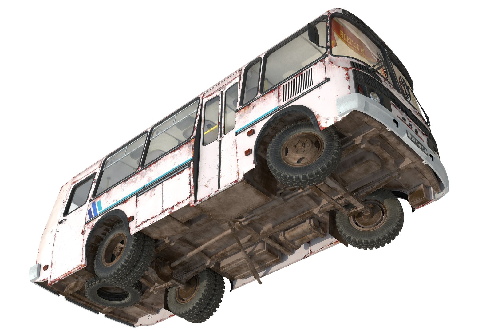 PAZ-3205 Model - TurboSquid 2240080