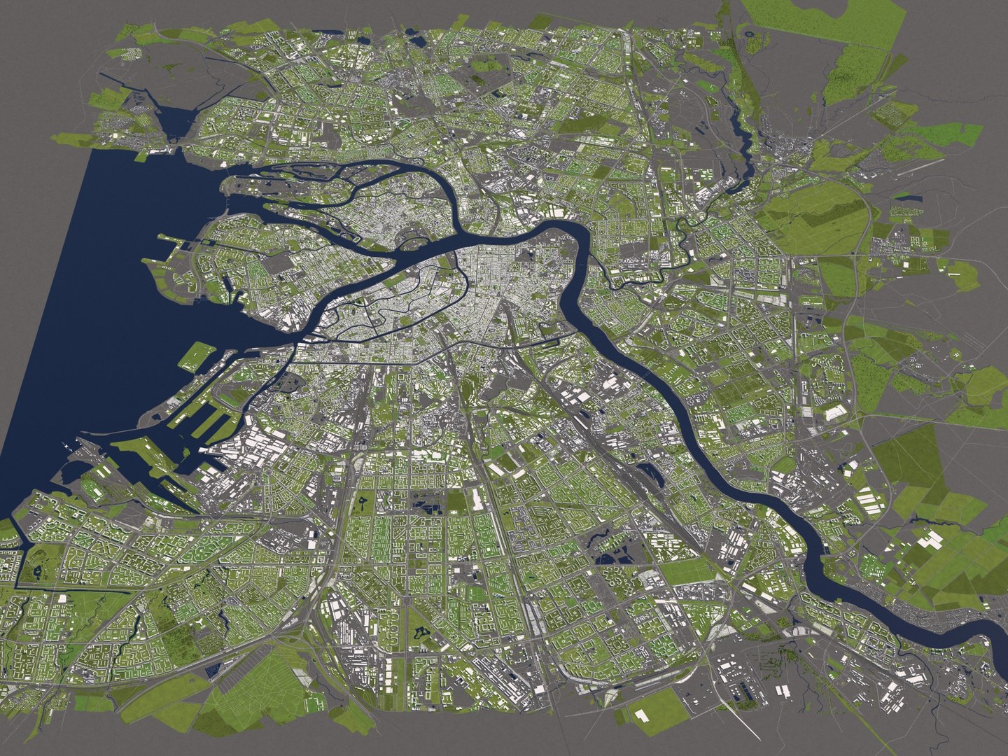 3D Buildings Houses Maps Model - TurboSquid 1549869