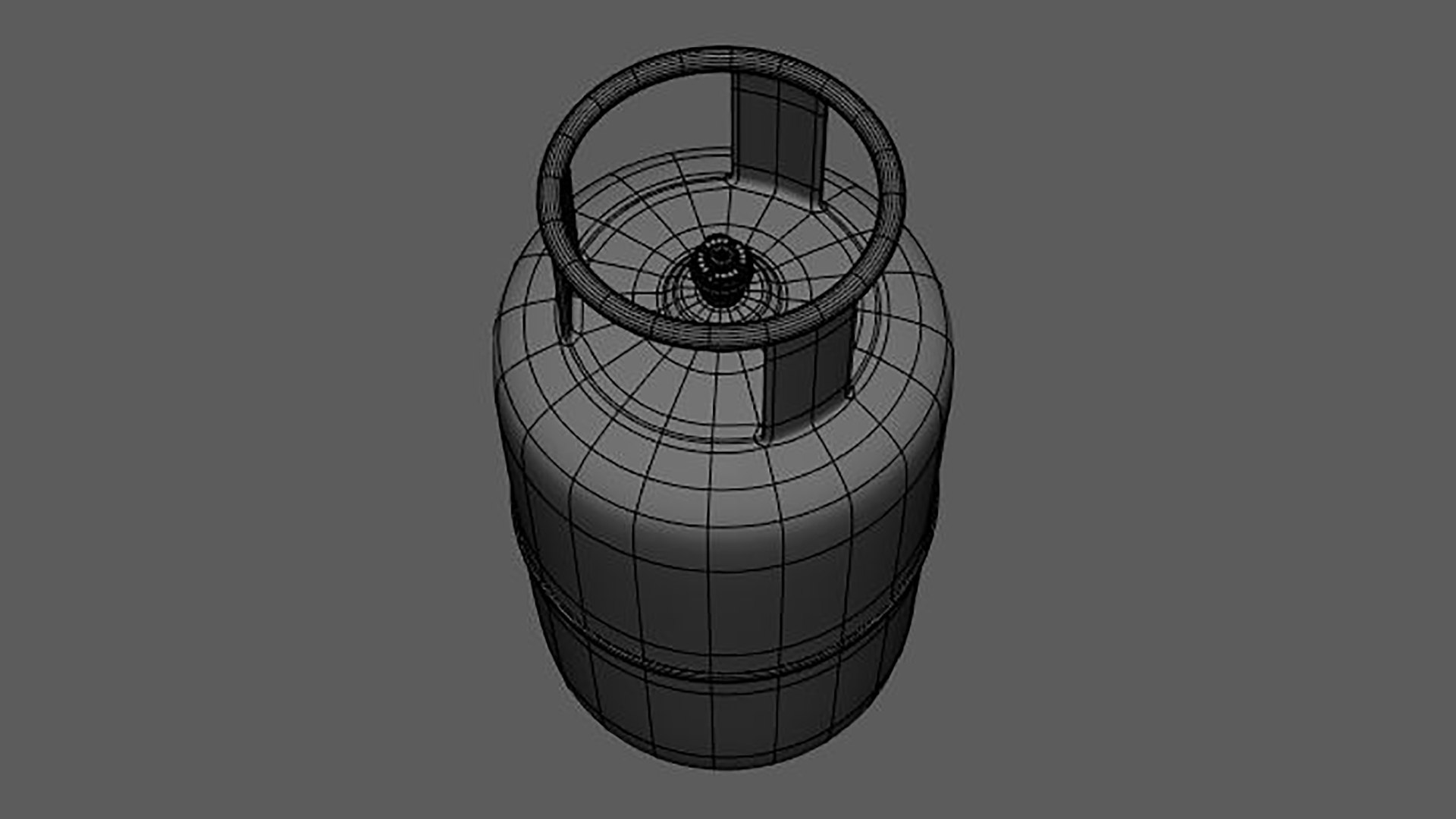 3D Gas Cylinder Model - TurboSquid 2088599
