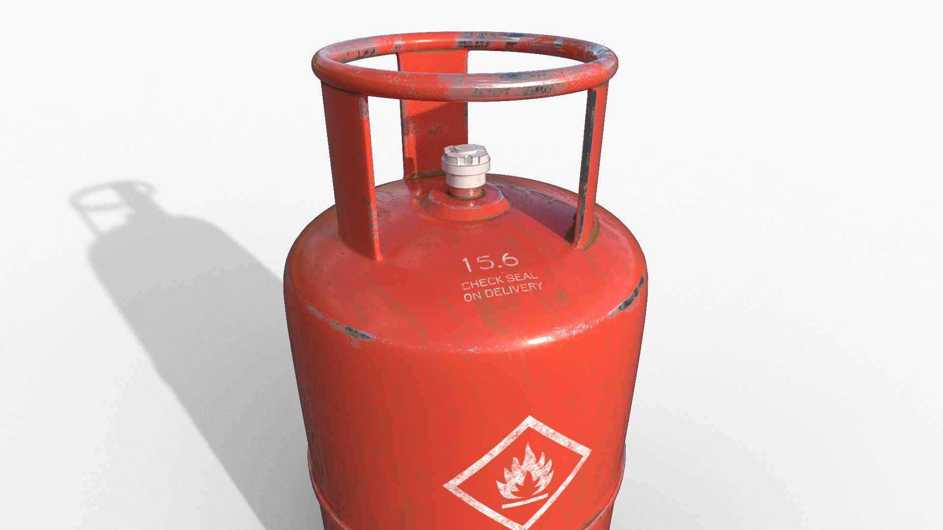 3D Gas Cylinder Model - TurboSquid 2088599