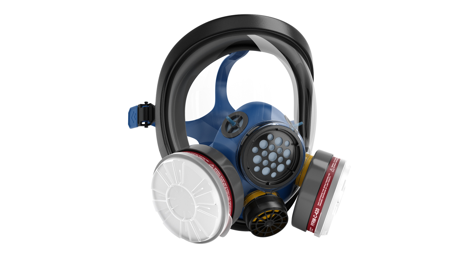 3D Full Face Respirator Mask Model - TurboSquid 2211269