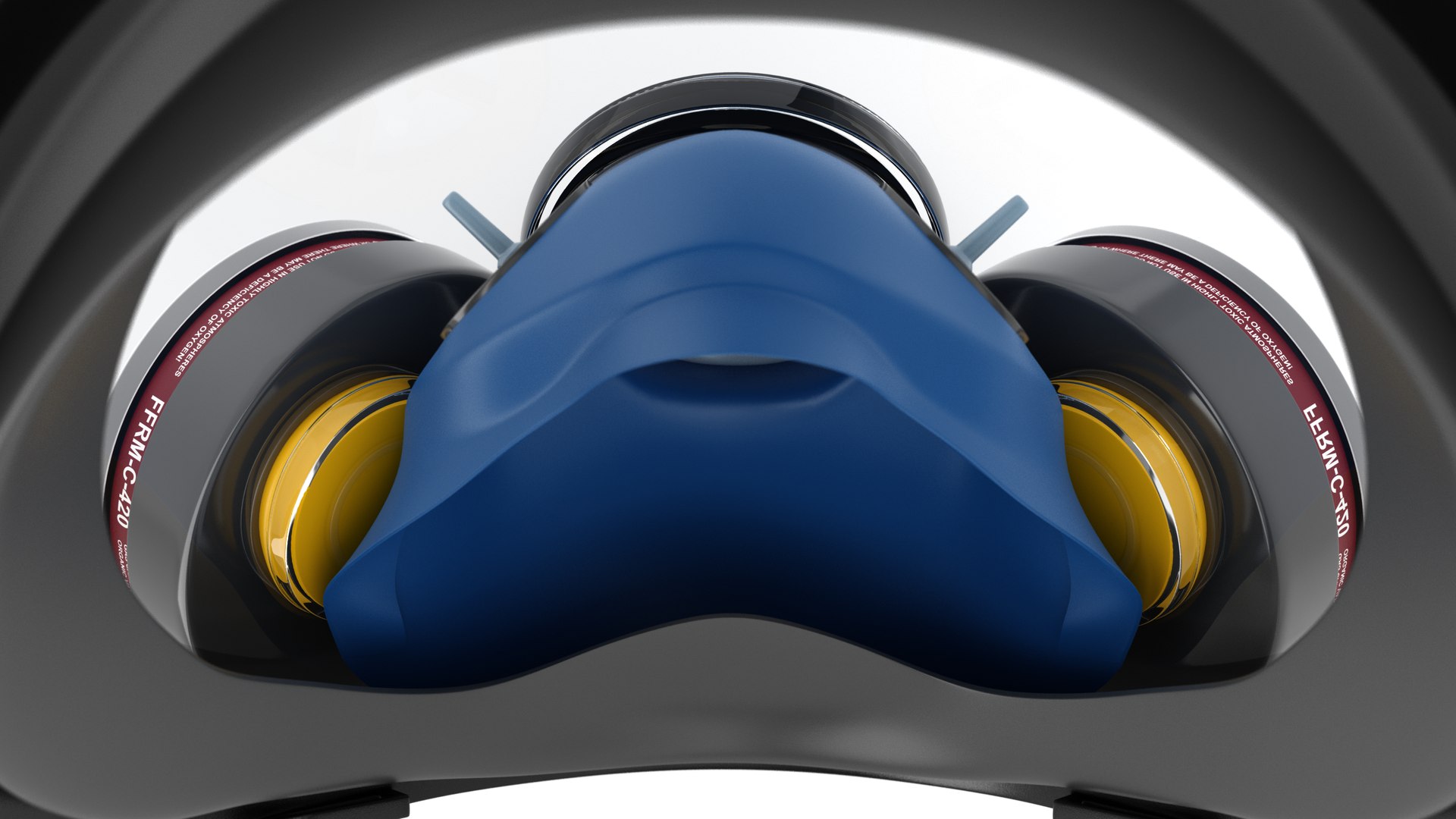 3D Full Face Respirator Mask Model - TurboSquid 2211269