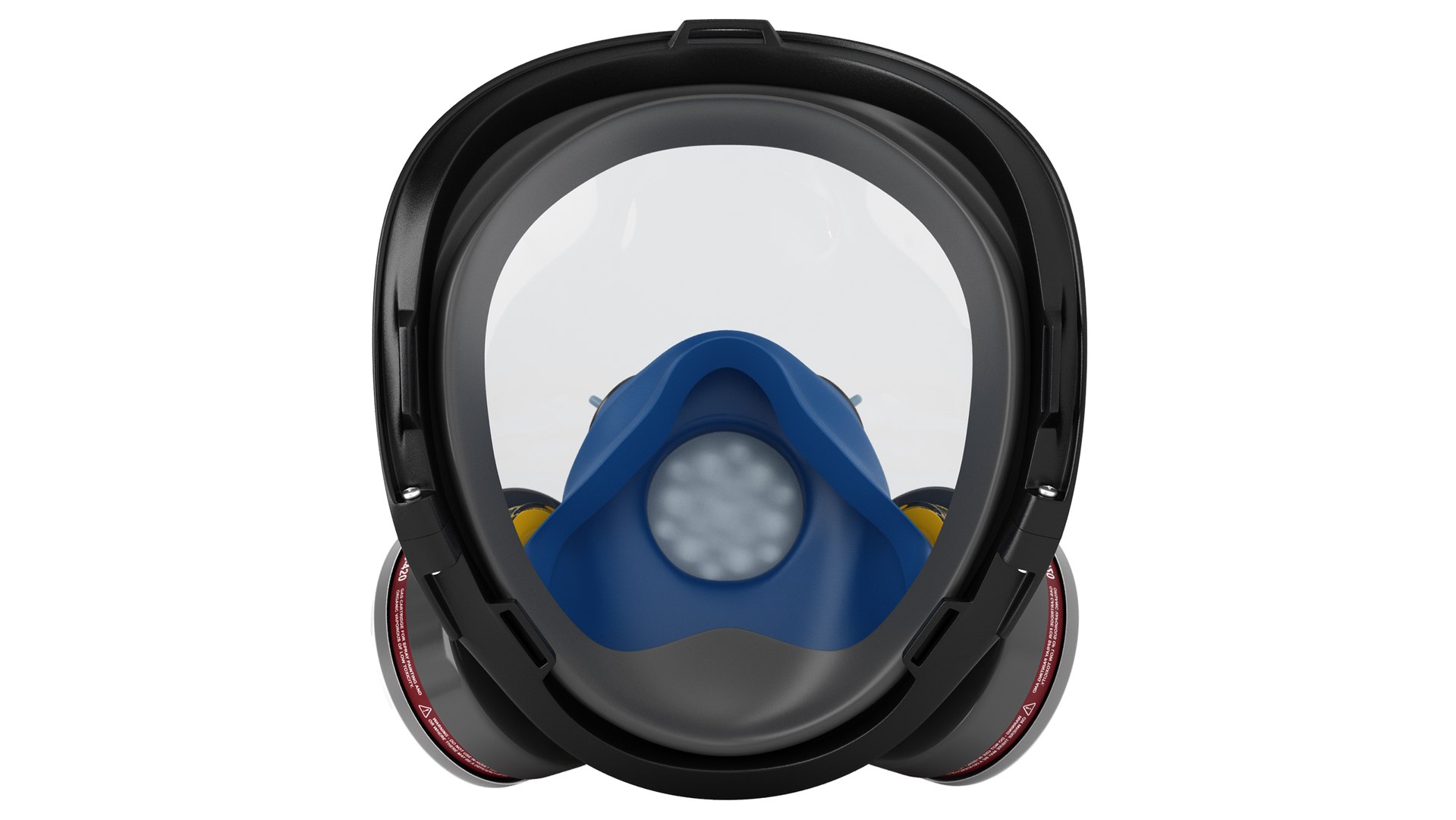 3D Full Face Respirator Mask Model - TurboSquid 2211269
