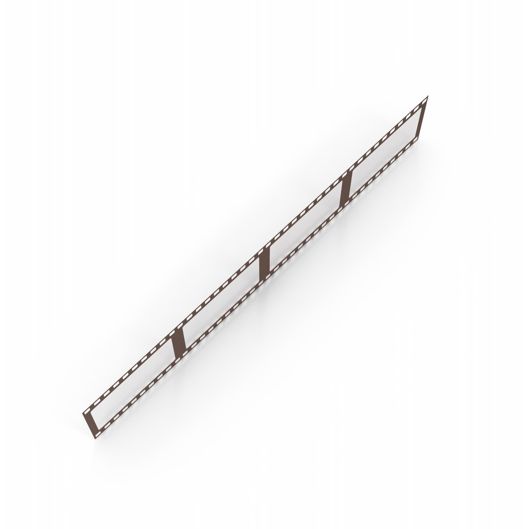 3D Film Strip Model - TurboSquid 2340728