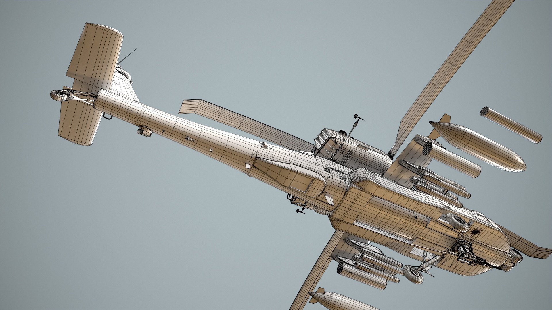 3D Apache AH-64D US Army Static - TurboSquid 2064044