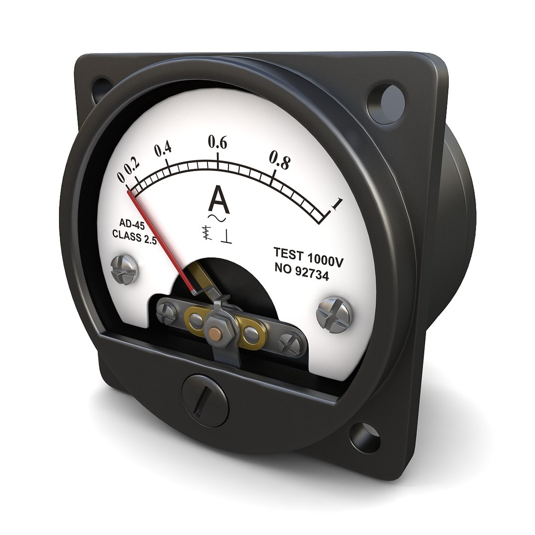 vintage analog ammeters vol1 3d 3ds