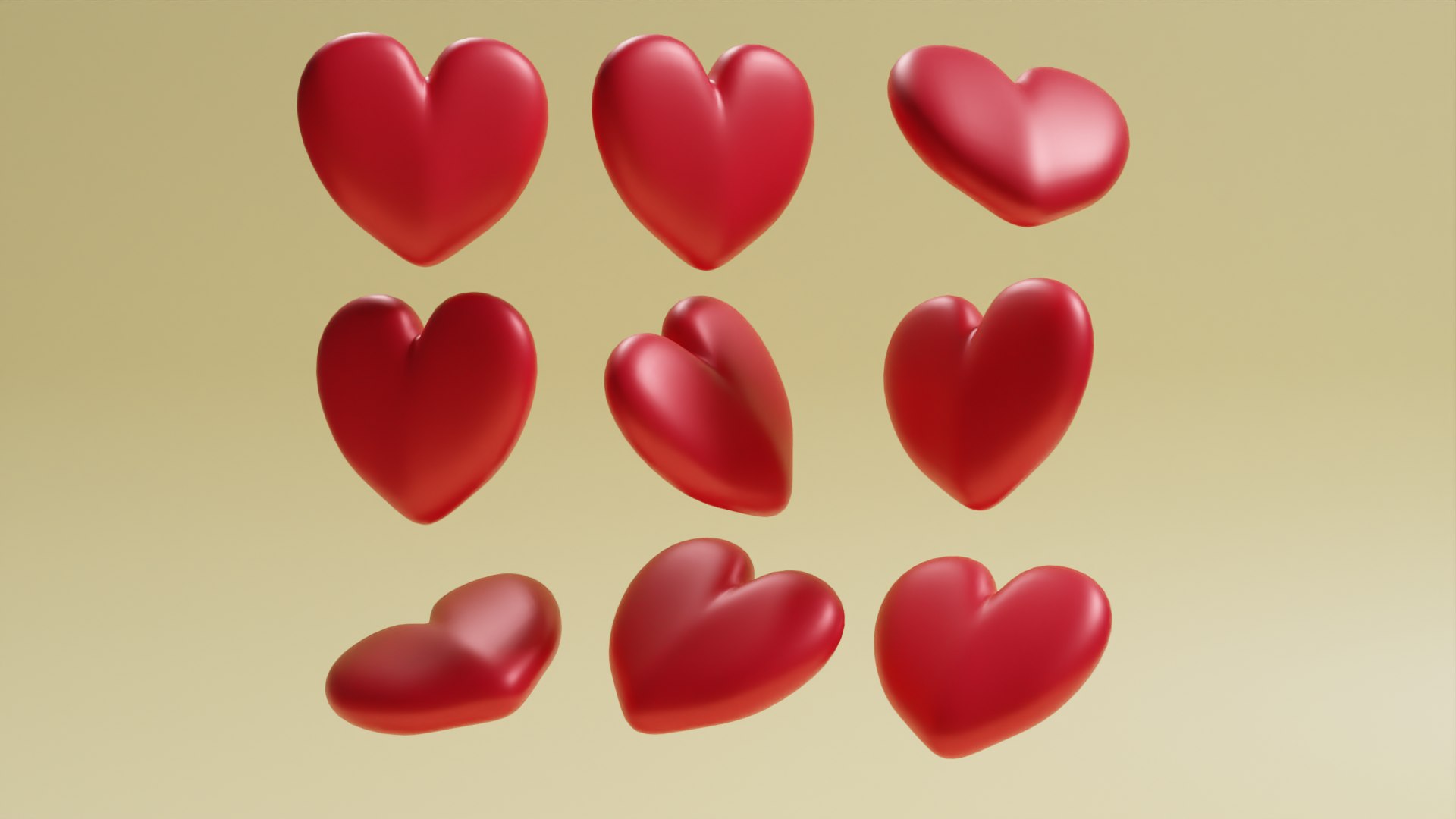 3D Heart - TurboSquid 2057551