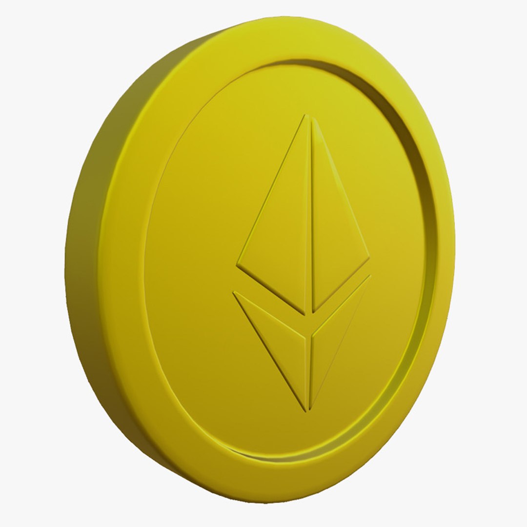 Ethereum Coin 3D Model - TurboSquid 1913960