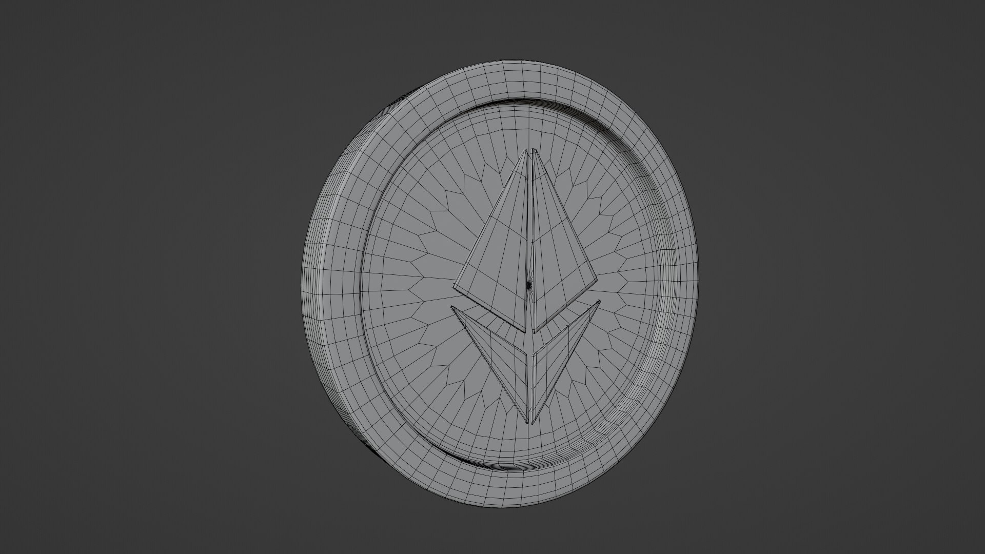 Ethereum Coin 3D Model - TurboSquid 1913960