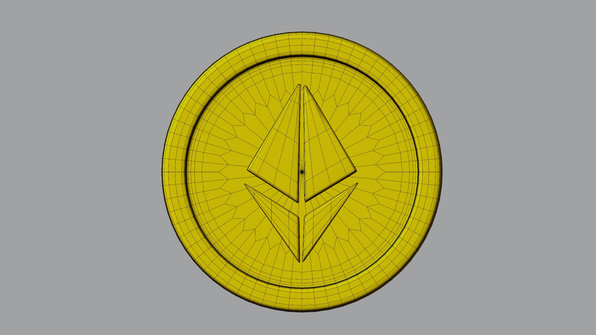 Ethereum Coin 3D Model - TurboSquid 1913960