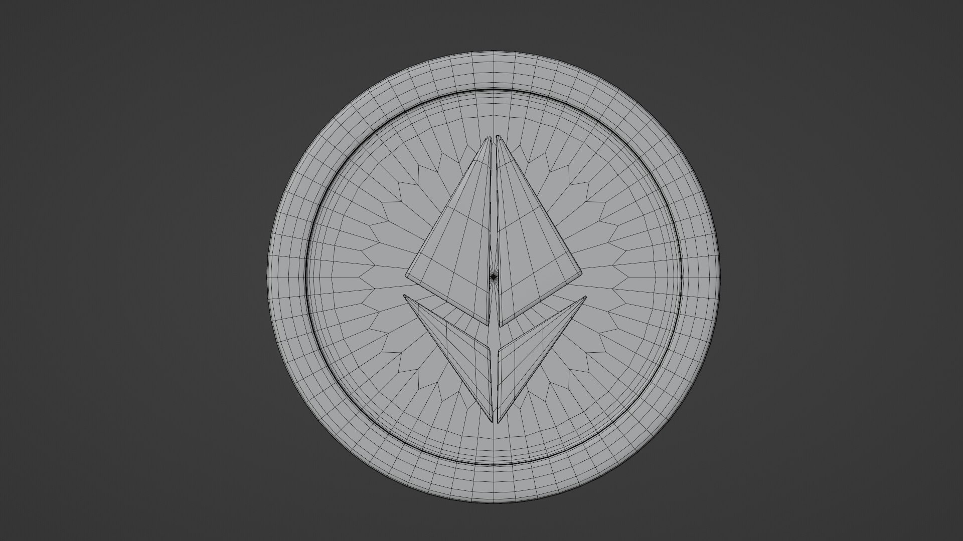 Ethereum Coin 3D Model - TurboSquid 1913960