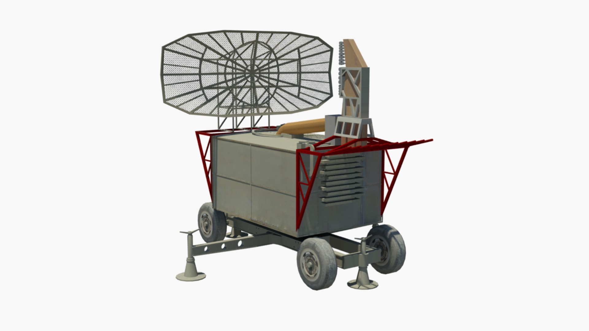 Radar 3D - TurboSquid 1699006