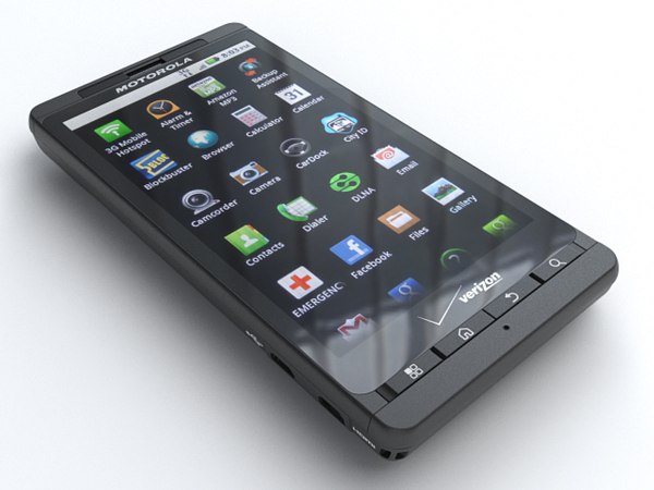 modelo 3d Motorola DROID X - TurboSquid 556514