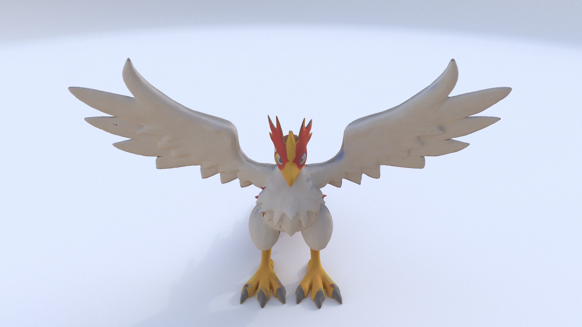 3D Ho-Oh - TurboSquid 2333210