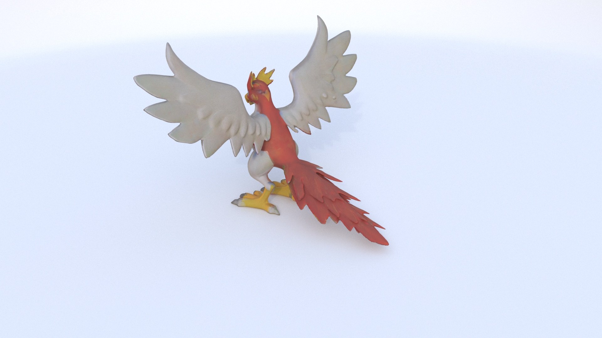 3D Ho-Oh - TurboSquid 2333210