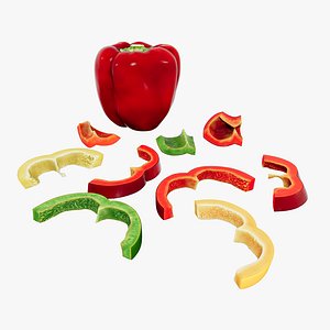 Bell Peppers 3D Models for Download | TurboSquid