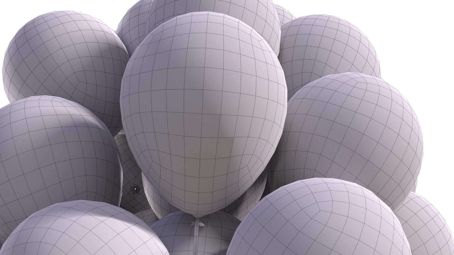 Baloons 3D Model - TurboSquid 1836532