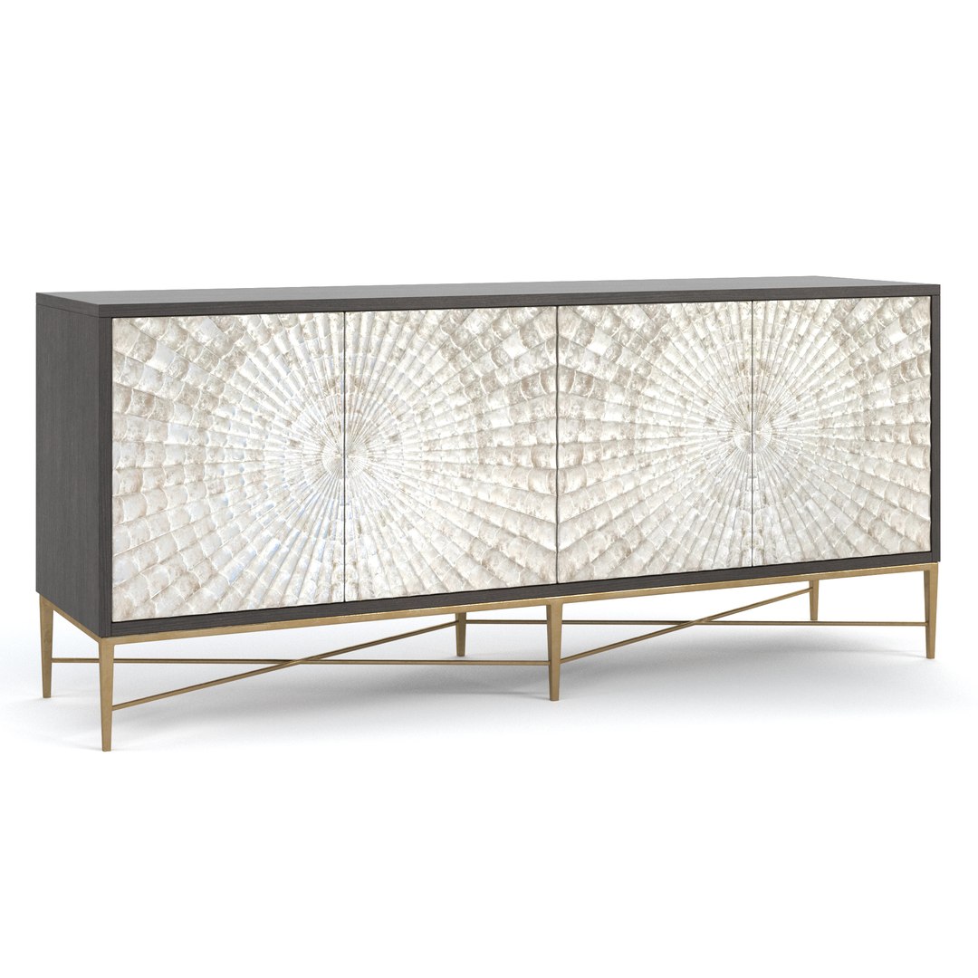 3D Model Bernhardt Adagio Buffet - TurboSquid 1780736