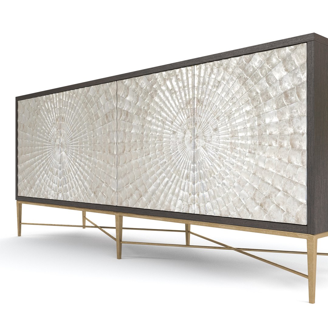 3D Model Bernhardt Adagio Buffet - TurboSquid 1780736