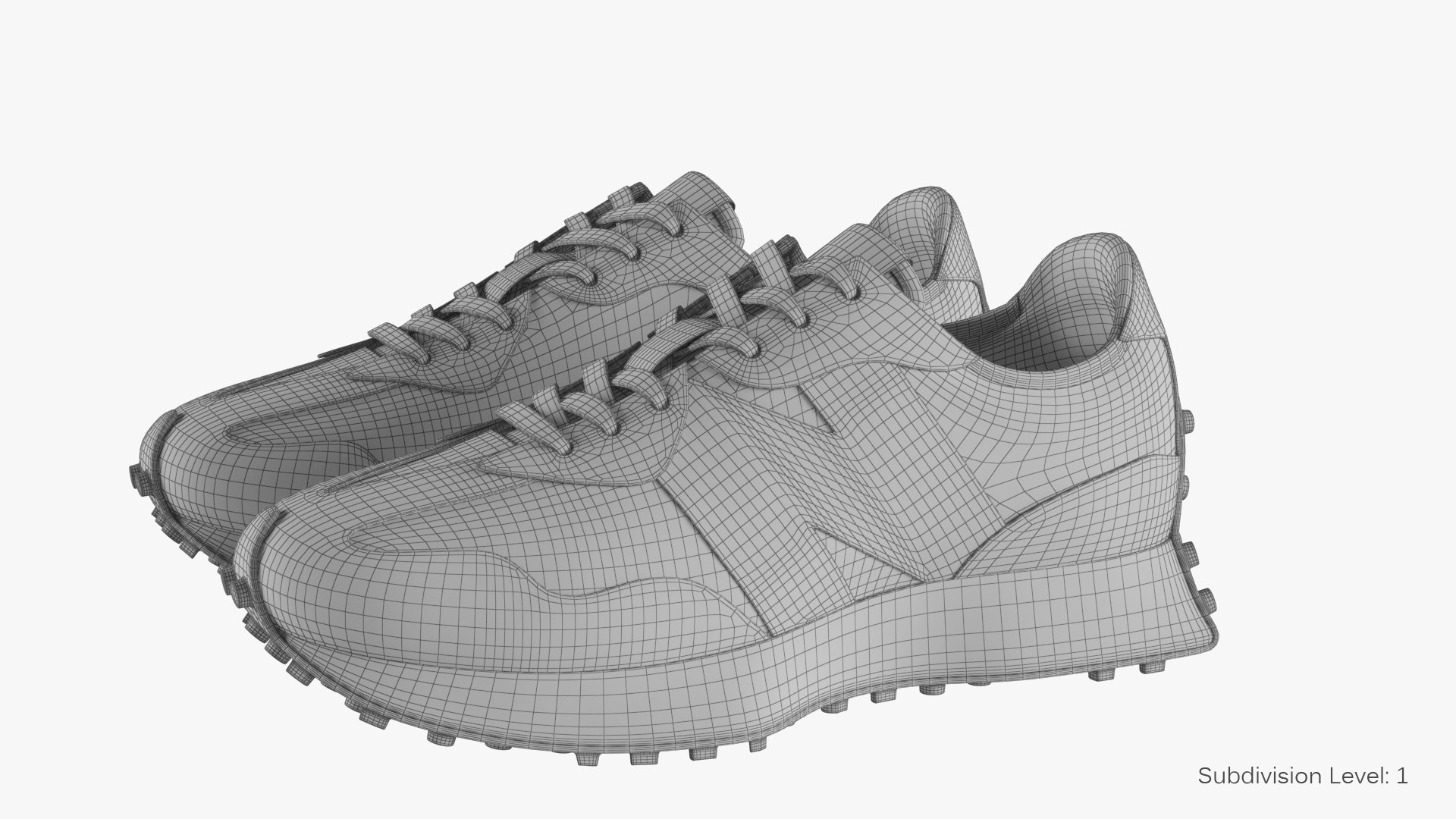 New Balance 327 Pink 3D Model - TurboSquid 1856336