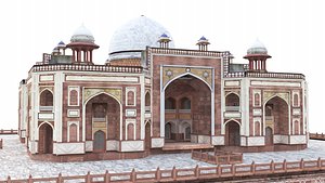 3D red fort india - TurboSquid 1671450