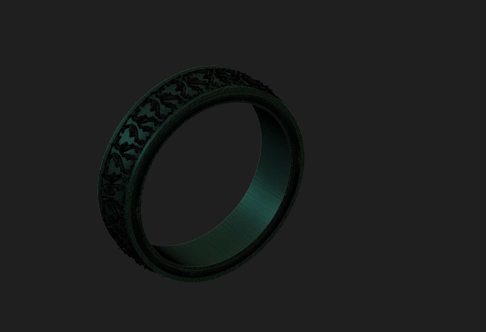 Ornamental ring 3D model - TurboSquid 2144210