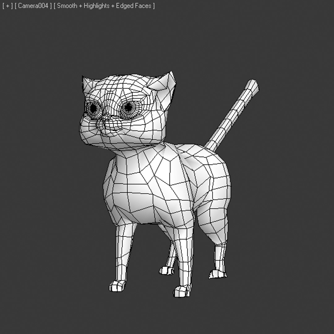 3d Cat Toon