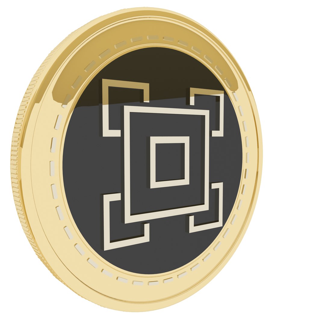 3D Amino Network Cryptocurrency Gold Coin - TurboSquid 1781878