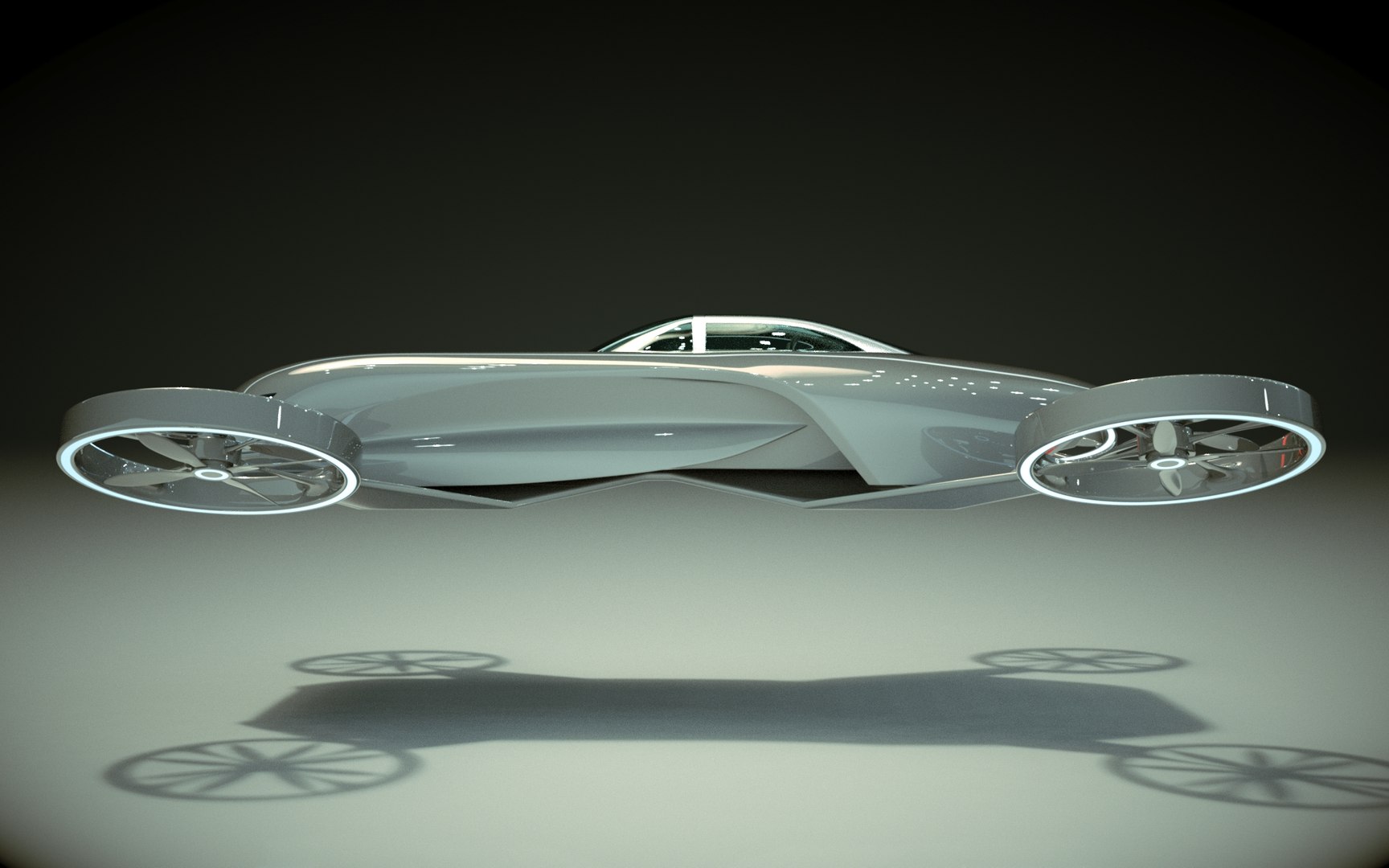 Car Copter 3D Model - TurboSquid 1332694