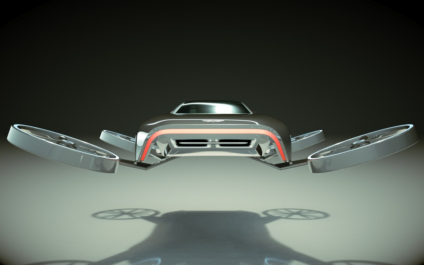 Car Copter 3D Model - TurboSquid 1332694