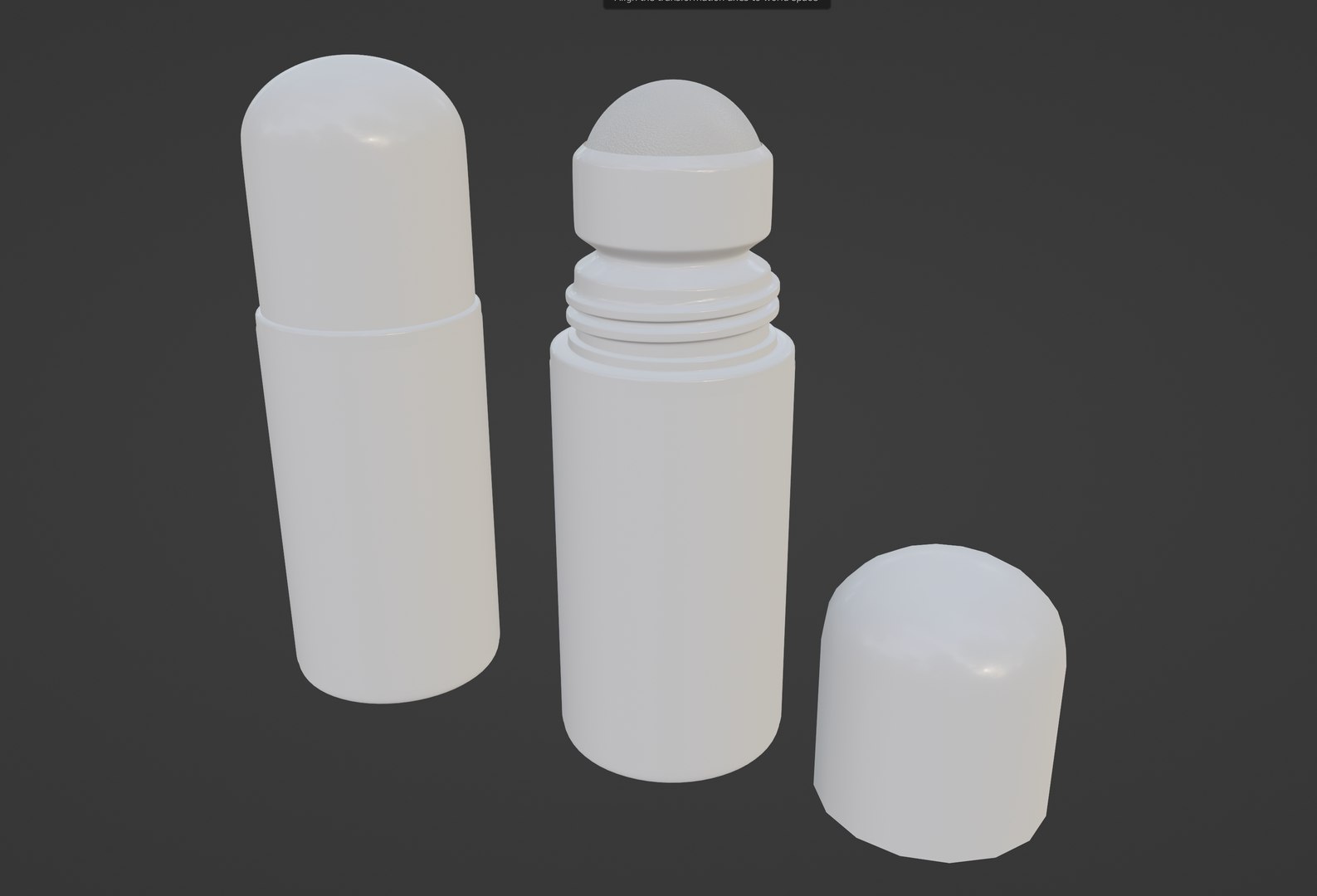 Deodorant 3D Model 3D - TurboSquid 2224575
