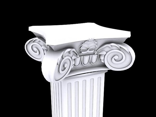 column 3d model