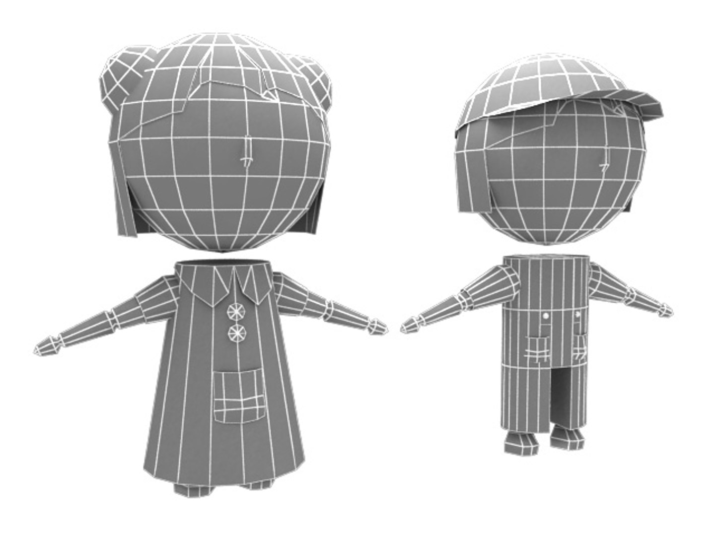 3ds Max Cartoon Kids