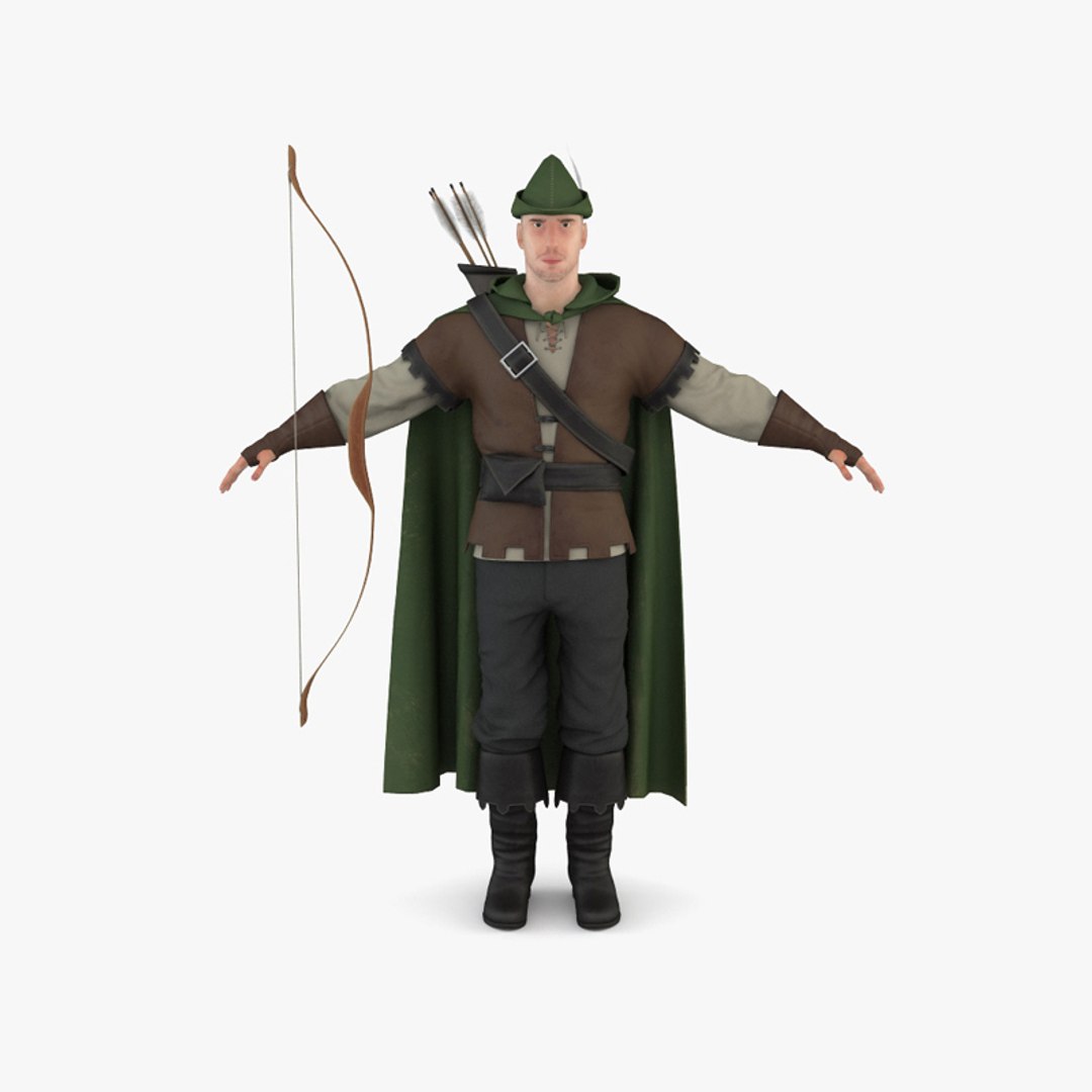 3D Model Robin Hood - TurboSquid 1842410